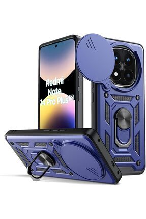 Rivor Xiaomi Redmi Note 14 Pro Plus+ 5G Kılıf Kamera Sürgülü Standlı ...