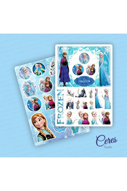 frozen sticker sheets