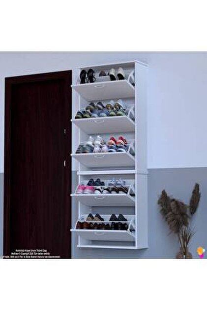 Modilayn VARBİ UMAY' 2 Li Kapı Önü 52x205x26 cm’ lik 5 Düşer Kapak 10 ...