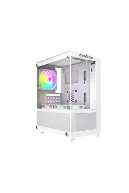 Strong Berry Siyah 3x 120mm ARGB Fanlı mATX Akvaryum Gaming Bilgisayar ...