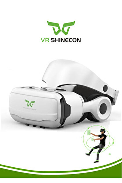 VR Shinecon Scg15e Sanal Gerçeklik Gözlükleri 4.7-7 Inç Cep Telefonları ...
