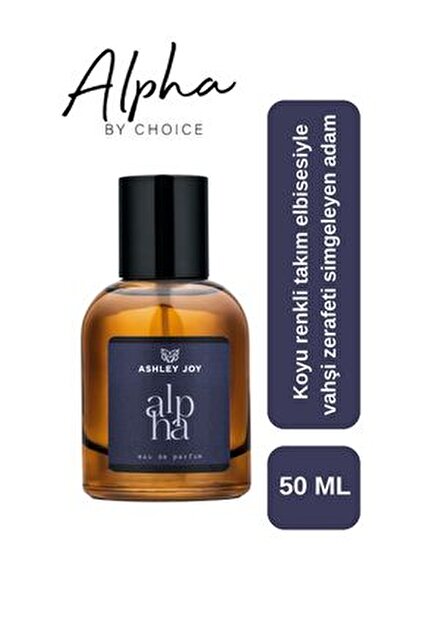 Ashley Joy Alpha Erkek Parfüm EDP 100 ML | Odunsu & Aromatik | Alabrian Bergamot, Sedir | Amber ...