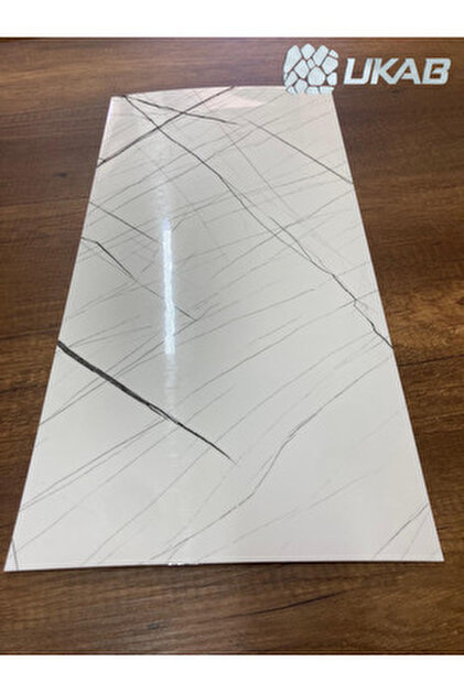 UKAB Kendinden Yapışkanlı Mermer Seramik Desenli Köpük PVC Duvar Paneli ...