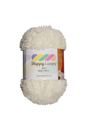 Kürkçü Han Happy Loopy Örgü İpi - 100g / 100m | %100 Polyester Buklet ...