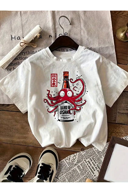 Jose Clothing Premium Oversize Kesim Kısa Kollu Baskılı T-shirt ...