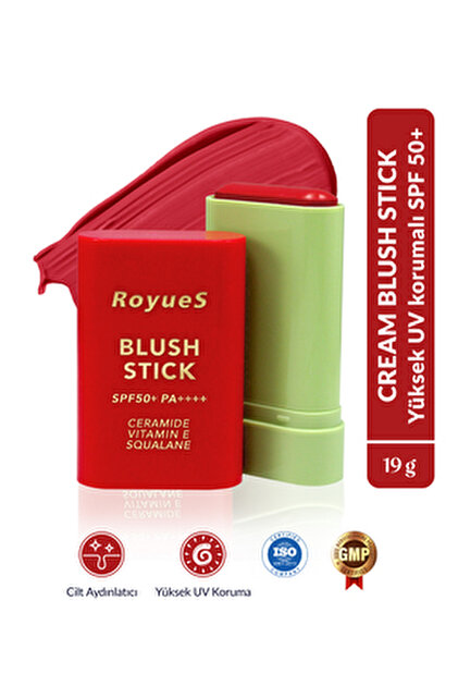 Royues Nemlendiricili Stick Krem Allık Yumuşak Ve Nemlendirici Formül ...