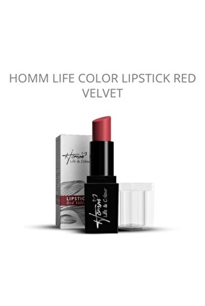 Homm Life Color LipStick Red Velvet - Fiyatı, Yorumları