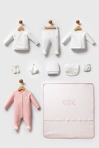 U.S. Polo Assn. U.S. Polo Assn Kız Bebek Beyaz Hastane Çıkışı - Fiyatı ...