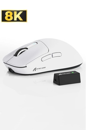 Attack Shark X3 Pro Superlıght 4000/8000 Hertz Kablosuz Oyuncu Mouse ...