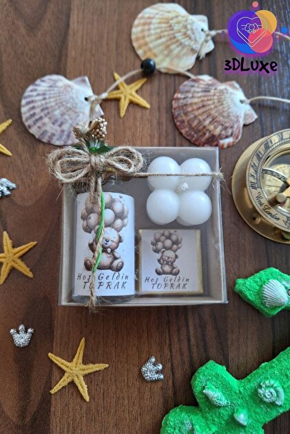 PERFECT HOBBY Çikolata Mum Kolonya Hediyelik 10 ADET (Bebek, Söz, Nişan ...
