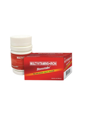 GSK Stresstabs Multivitamins+Iron - 30 Tablets- Trendyol
