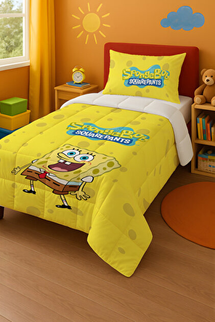 spongebob bed set single