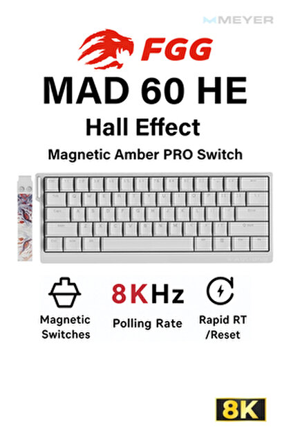 ULUGAMES Madlions MAD60 HE Hall Effect Rapid Trigger (Manyetik Switch ...