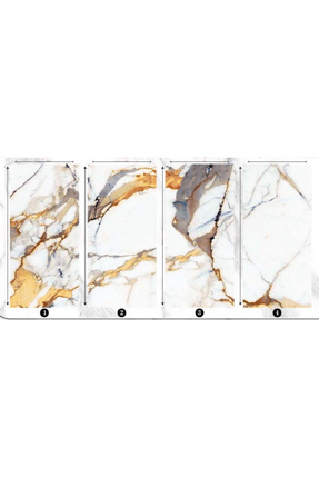 FLEXİBLE MERMER Esnek mermer duvar kaplaması(MERMER DOĞAL) 140x280 cm ...