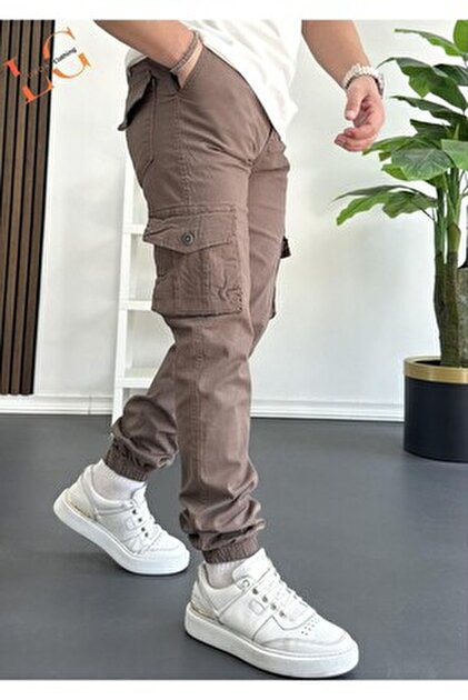 LORDA GİYİM Men's Comando Kargo Pants with Pockets, Zippered ...
