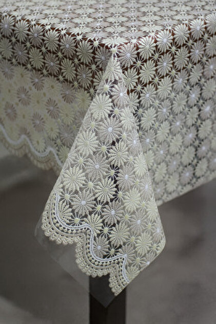 Soft Kare Față de masă din PVC cu aspect de dantelă premium ...