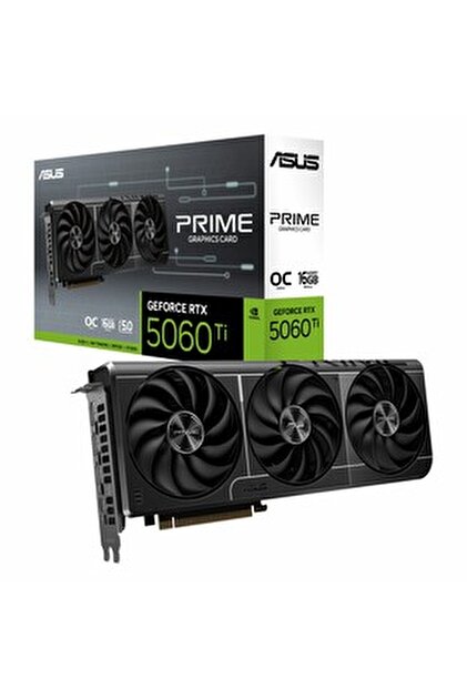 ASUS Prime GeForce RTX 5060 Ti 8GB GDDR7 128Bit HDMI/DP Ekran Kartı ...