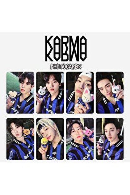 Hara Company Σετ φωτογραφικών καρτών Stray Kids Karma Album Walmart ...