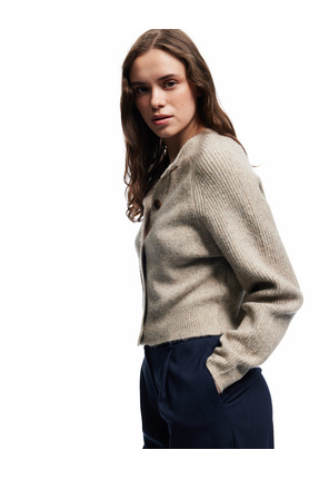 Koton Uzun Kollu Bisiklet Yaka Triko Hırka - Fiyatı, Yorumları