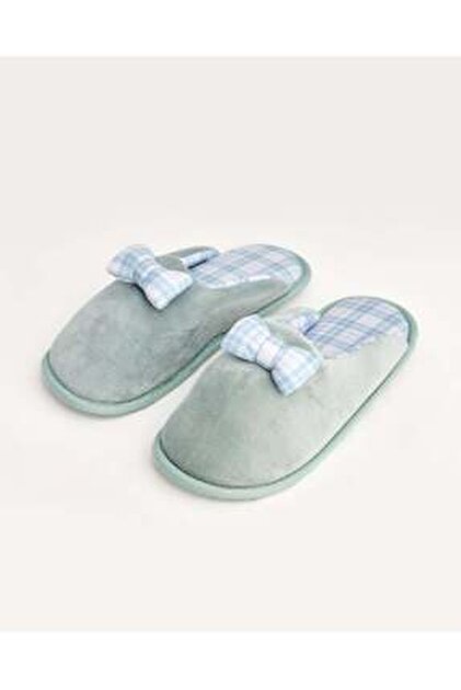 Chirpy Kadın Kurdeleli Ev Terliği - PLAID - Fiyatı, Yorumları