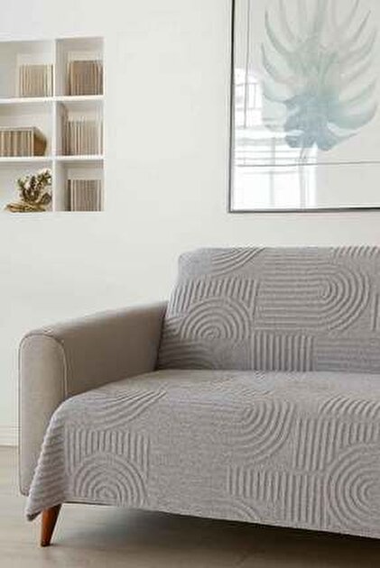 Decomia Home Carie Kabartmalı Yumuşak Tüylü Koltuk Örtüsü Çok Amaçlı ...