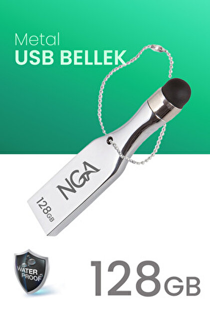 NGA 128 GB Usb Bellek Metal Gövde Güvenli USB Memory - Flash Drive ...