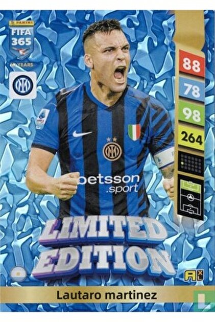 hediyecik Panini Fifa 365 2025 Limited Edition XXL Football Player Card ...