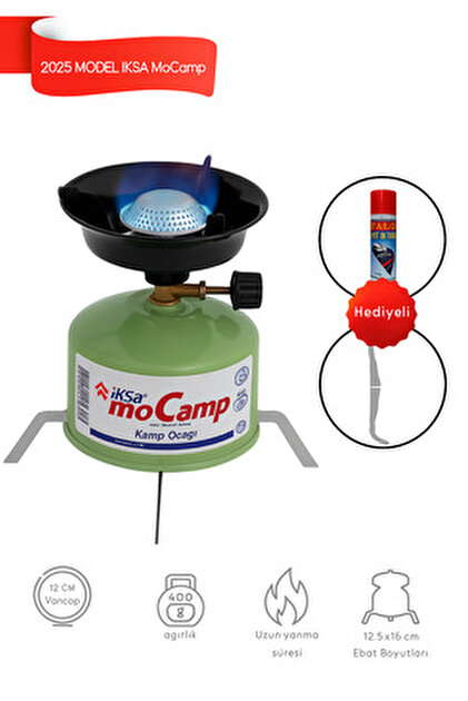 İksa Mocamp Kamp Ocağı 2025 Model, 1 Tüp Gaz Hediyeli - Yeni Tasarım ...