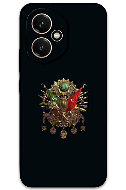 MRCİLETİSİM Huawei Honor 400 Kılıf HD Desen Baskılı Arka Kapak - Siyah ...