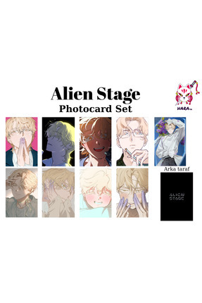 Hara Company Alien Stage Animesi Till Anime Photocard Seti / Koleksiyon ...