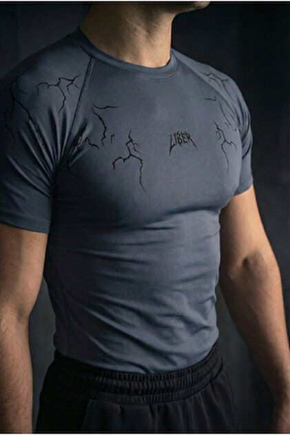 Liber Slayer Fit - Compression T-shirt Nefes Alan Ultra Esnek Yapı ...