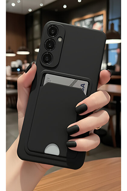 TechTrove Samsung Galaxy M15 Kılıf Kart ve Resim Bölmeli Soft Renkli ...