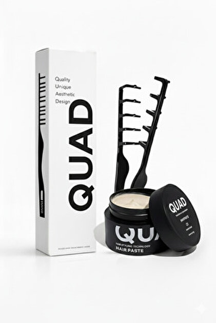 QUAD Q1 Matt Look Saç Şekillendirici Hair Paste – Doğal Mat Görünüm ...