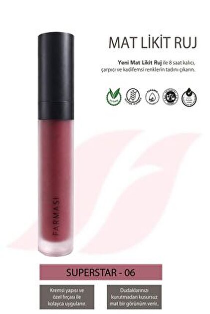 Farmasi Likit Mat Ruj Red Love 05 Matte Liquid Lipstick 4 ml Fiyatı ...