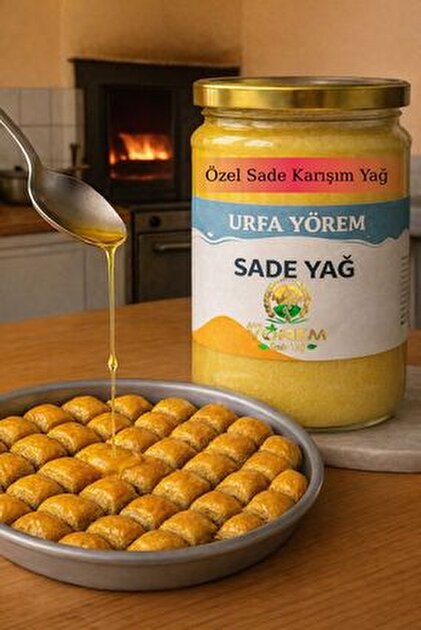 URFA YÖREM İNEK SADE YAĞ (GHEE) SARI YAĞ TEREYAĞI LAKTOZSUZ KAZEİNSİZ ...