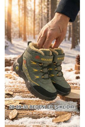 Slipcat Kışlık Cırt Cırtlı Anatomik Taban Çocuk Rahat Bot Günlük Rahat ...