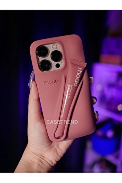 CASETREND iPhone (15 PRO) uyumlu Lip Case Ruj Bölmeli Rujlu Kılıf ...
