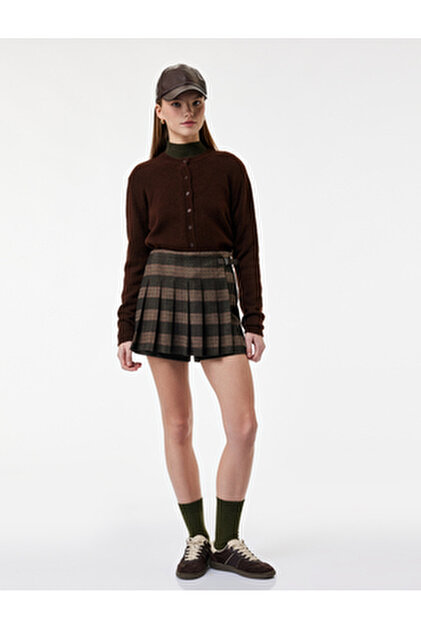 Koton Bisiklet Yaka Düğme Detaylı Basic Triko Hırka - Fiyatı, Yorumları