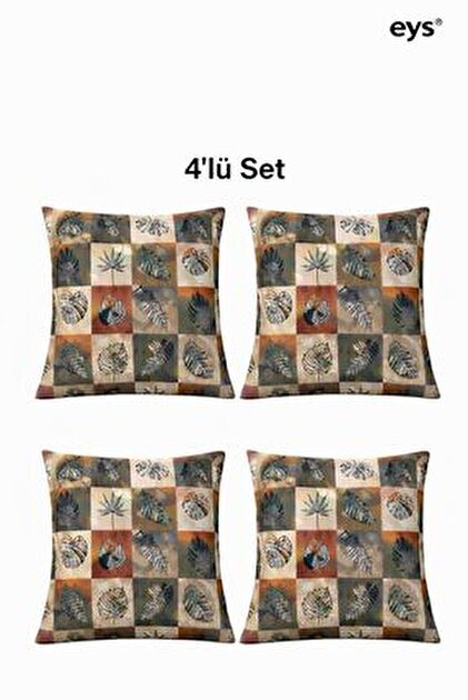 Eys Dijital Baskılı Çift Taraflı Pamuklu Kırlent Kılıfı – Gizli ...