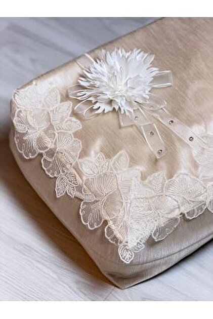 GÜRLEK TEKSTİL Μοντέλο νυφικής θήκης για δώρο αρραβώνων 40x55x15 Μεγάλη ...