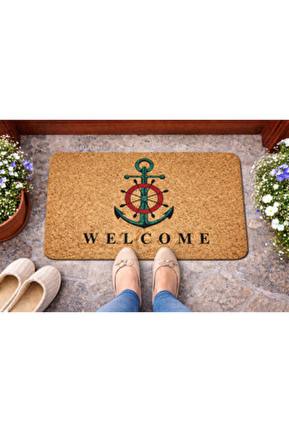 SoGood Concept Fil Desenli Coco Görünümlü Kapı Önü Ve İç Mekan Paspası ...