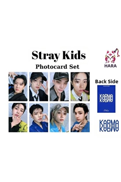 Hara Company Σετ φωτογραφικών καρτών Stray Kids Karma Album Aladin POB ...