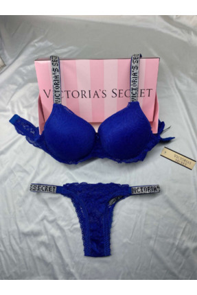 Kelebeklingerie Dantelli Push Up Sütyen String Takımb(KUTUSUZ GÖNDERİM ...