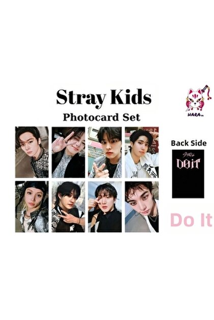 Hara Company Σετ φωτογραφιών (8 τεμάχια) Stray Kids Karma Album ...