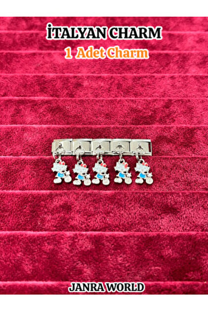 JANRA WORLD İtalyan Charm , Charm bileklik süsü, İtalyan Charm Bileklik ...