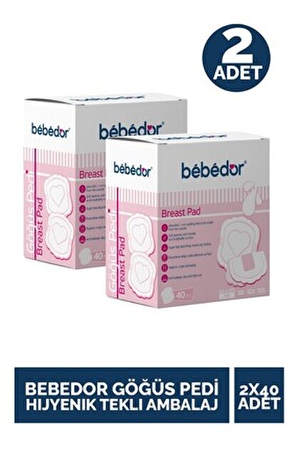 Bebedor Yeni Göğüs Pedi 40'lı - Fiyatı, Yorumları