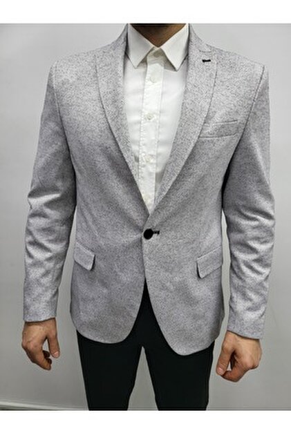 MODA DİNA Navy Blue Italian Style Slim Fit Classic Men's Blazer Jacket ...