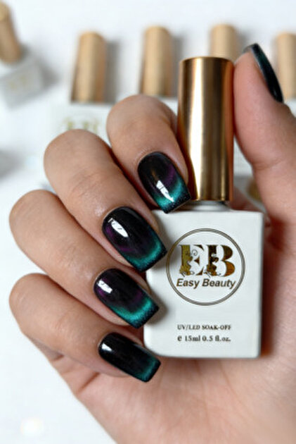 Easy Beauty 15ml Kedi Gözü Kalıcı Oje - TPO İçermez - Protez Tırnak ...