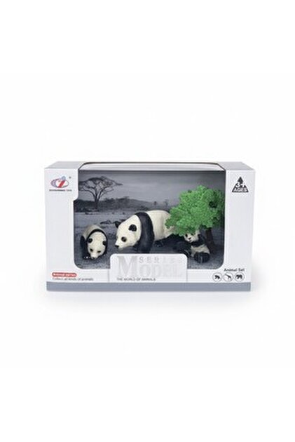 TUFY TOYS PANDA AİLESİ FİGÜR SETİ- HAYVAN MODEL OYUNCAK - Fiyatı, Yorumları