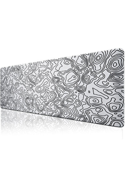 KlasseGear Pro White Map Lines 70x30 Cm Xl Gaming Oyuncu Mouse Pad ...